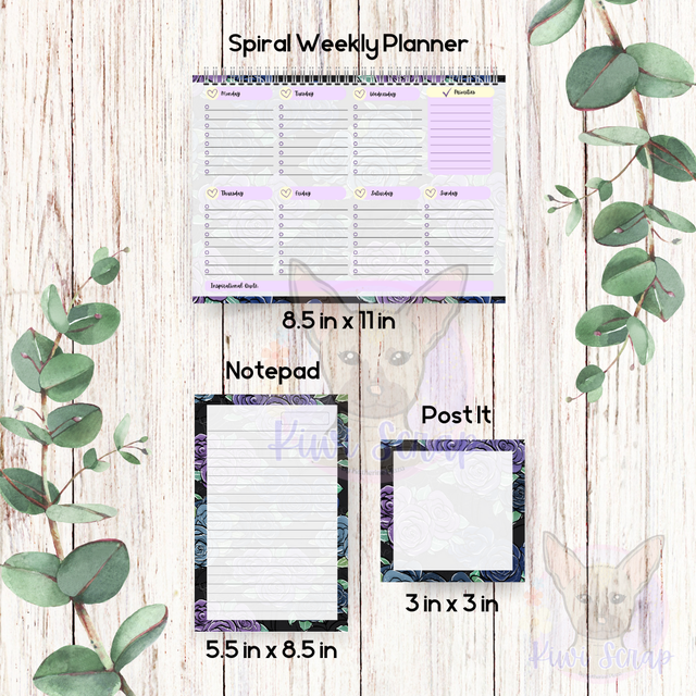Kiwi Scrap by Kat: Stay Organized in Style - Explore our Exclusive Planner Sets with Memo Pad ...